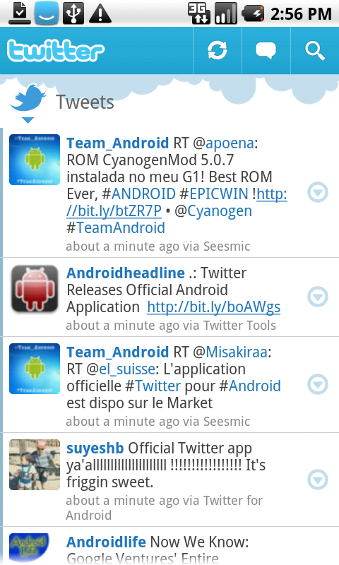 [Updated With Our Review] Twitter Releases Official Android App, Kicks ...