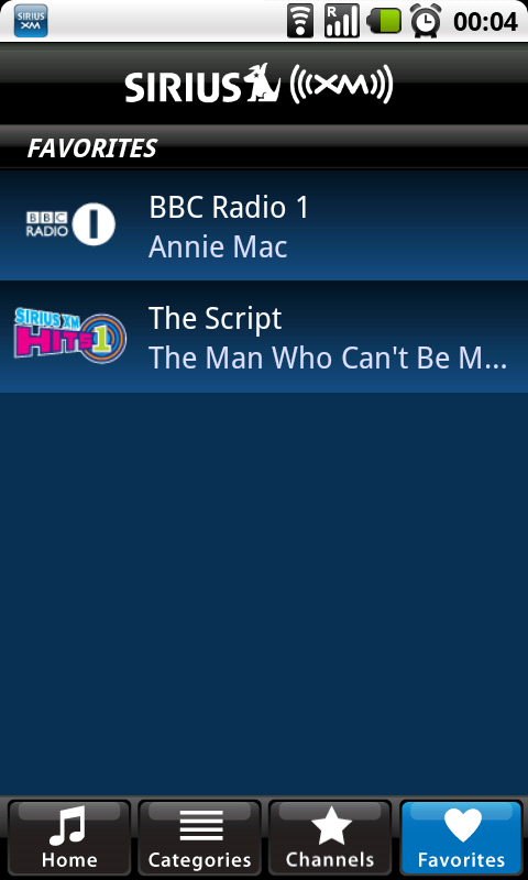 App Review: Sirius XM For Android