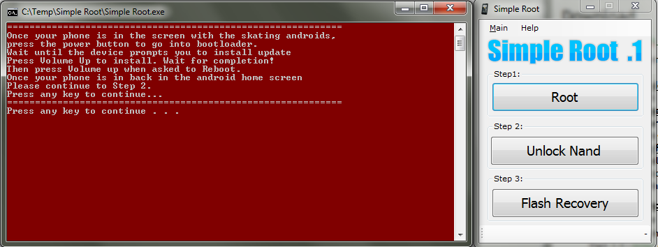 SimpleRoot - Fully Root Your HTC EVO 4G In One Click, Including ...