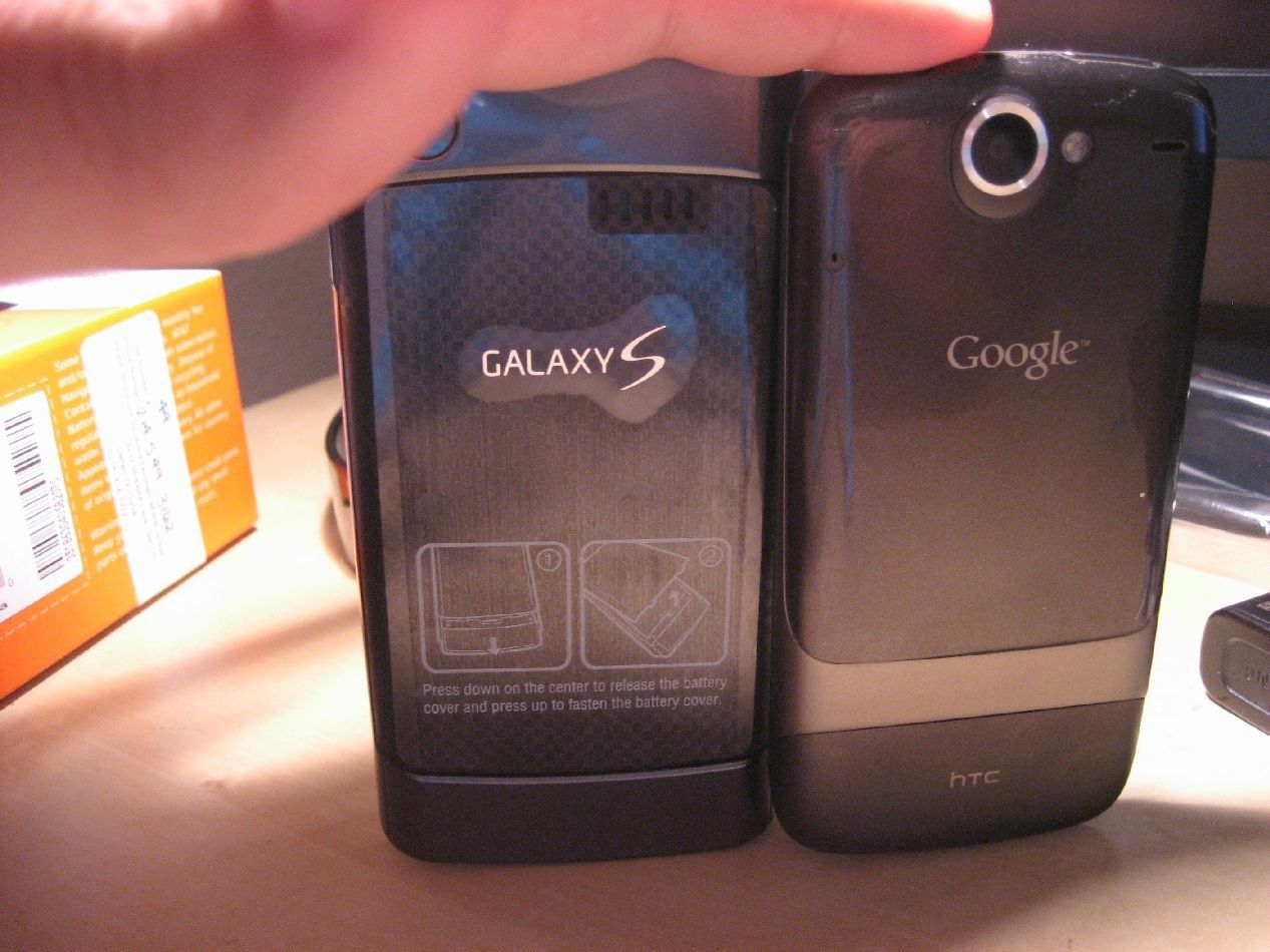 AT&T’s Samsung Captivate Unboxing And Initial Hands-On!