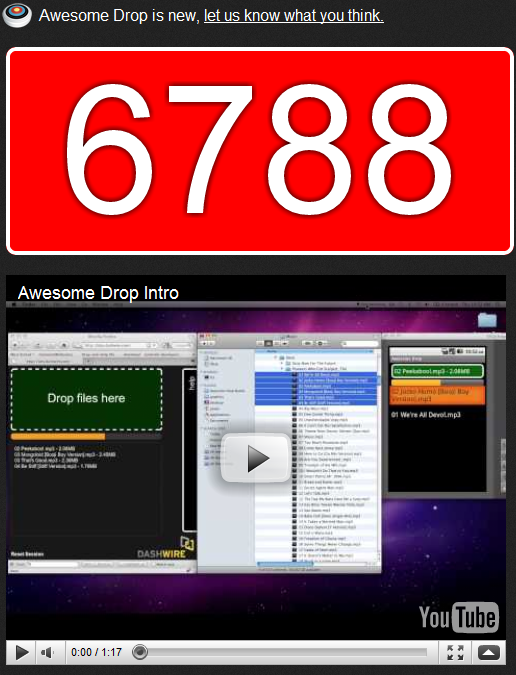 [App Of The Week] Awesome Drop: Easily Transfer Files To Your Phone ...