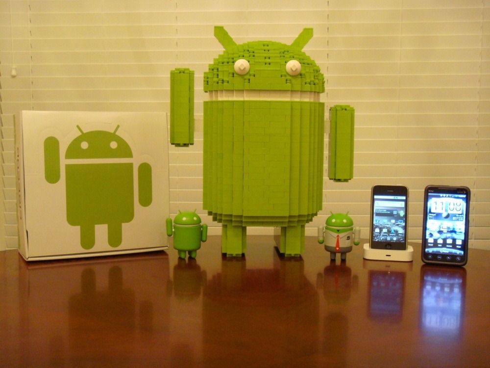 Lego Just Became Cool Again - This 15" Android Logo Replica Is Ready To ...