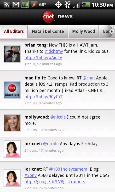 Official CNET News App Lands In The Android Market