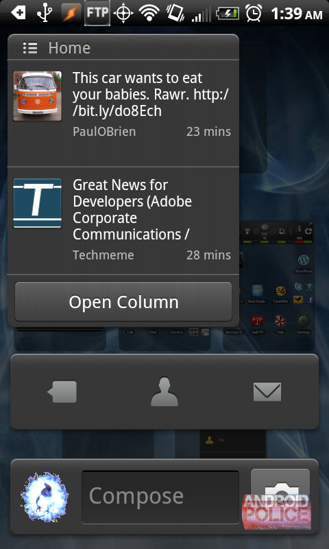 TweetDeck For Android v0.9.8 Arrives, Brings Pie, Candy, Widgets