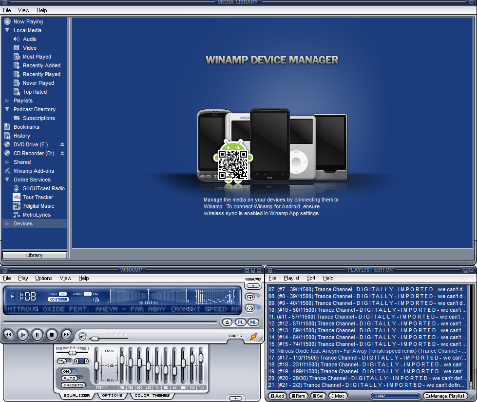 [Updated] Winamp For Android Arrives To The Android Market, Features ...