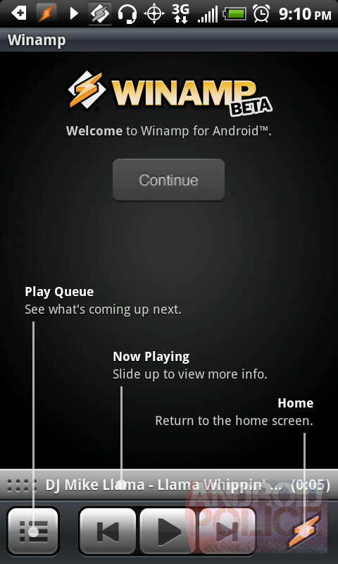 [Updated] Winamp For Android Arrives To The Android Market, Features Lockscreen Widget ...