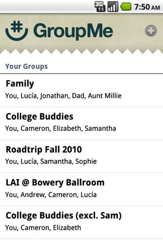 GroupMe Android App Hits Market, Introduces Group Texting and Easy ...