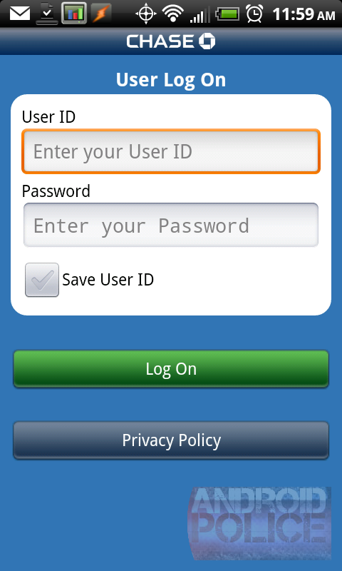Official Chase Mobile Android App With Online Check Deposits Hits The ...