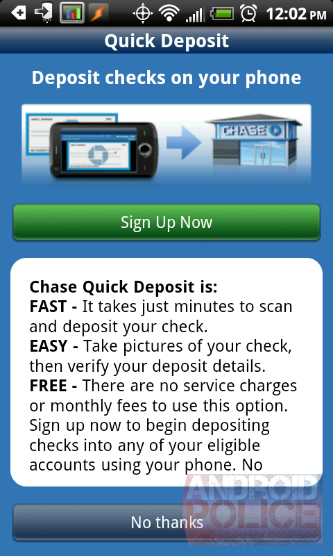 Official Chase Mobile Android App With Online Check Deposits Hits The Market [Hands-On]