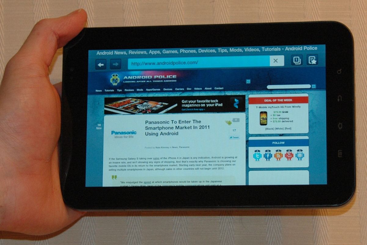 Unboxing & Quick Hands-On With The T-Mobile Samsung Galaxy Tab