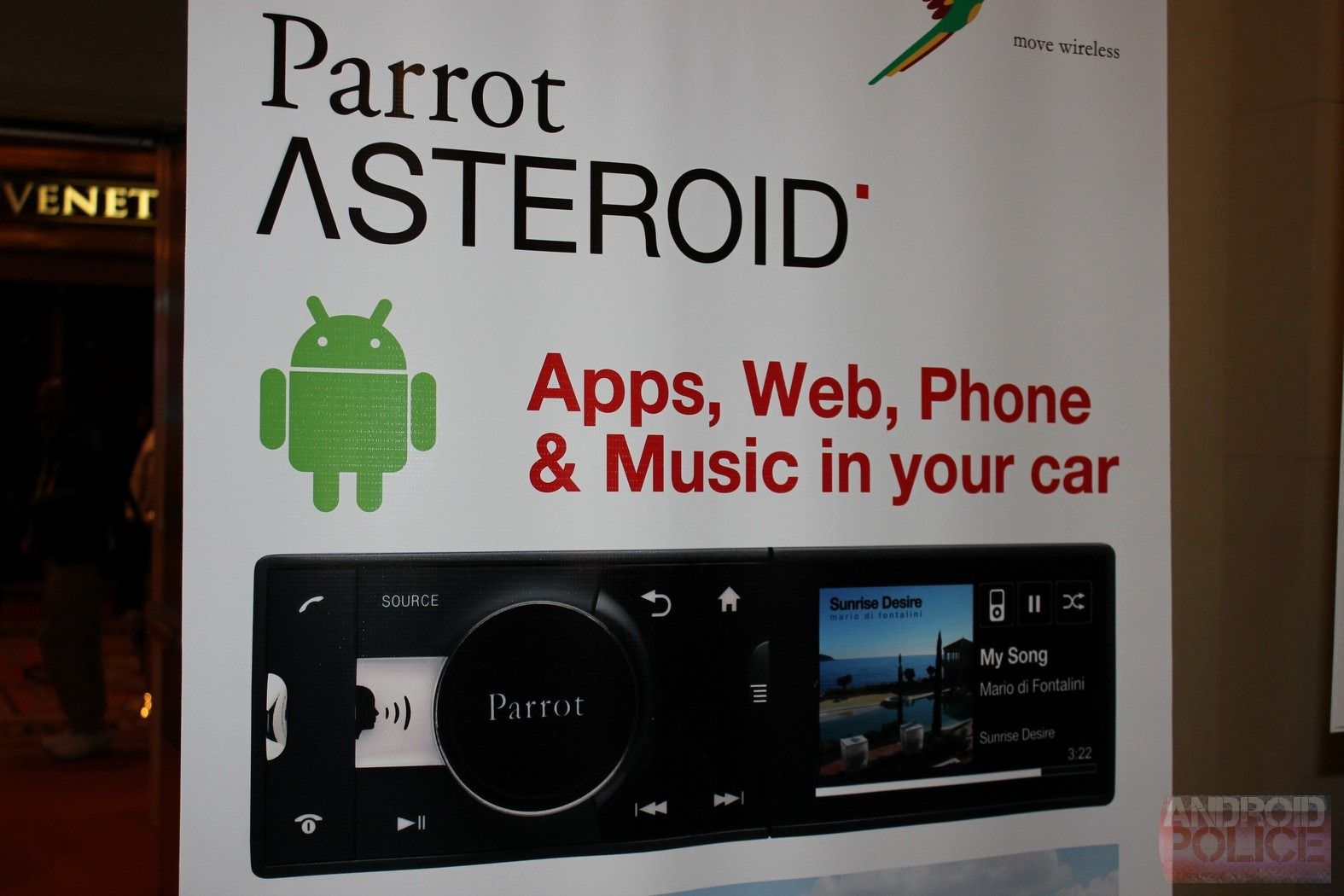CES 2011: Parrot Introduces An Android-Powered Asteroid Car Stereo [Video]