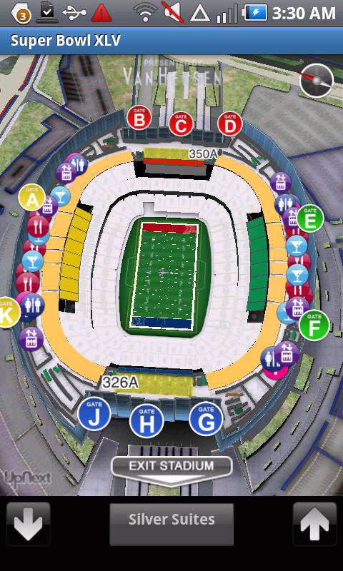 NFL Enterprises Releases Official Super Bowl XLV Android App
