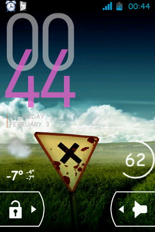 The Beautiful Cowon D3 Clock Widget Now Available For Download