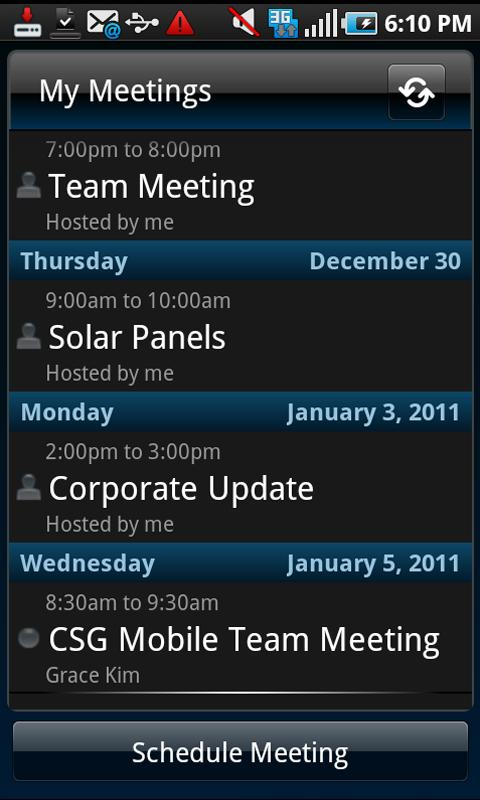 Cisco Releases The Official WebEx Meetings App, Features Aplenty