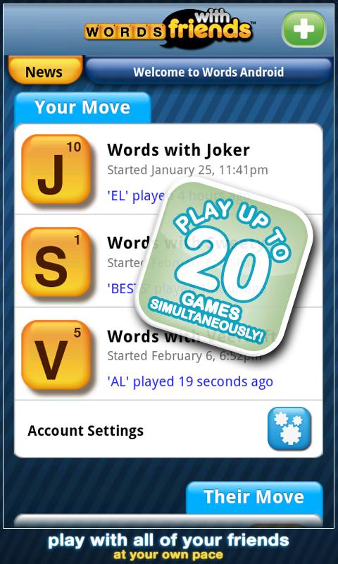 Zynga Releases Words With Friends For Android