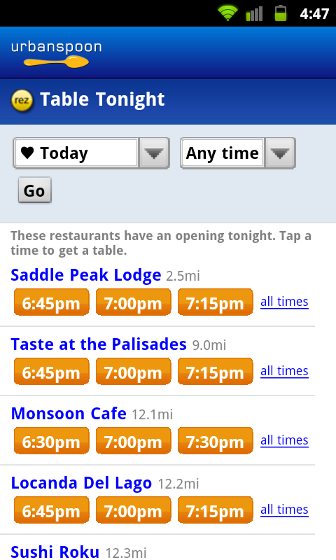 Urbanspoon For Android Gets Yelped Out: UI Update, Nearby Restaurant ...