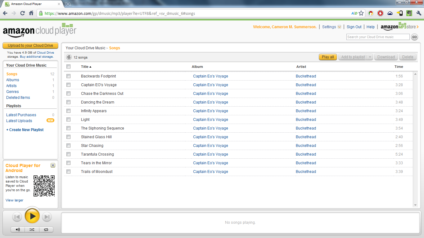 [Review] Amazon Cloud Player For Android - Google Music Who?