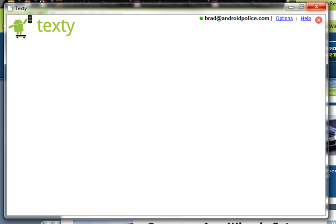 [Review] Texty Brings Texting To Your Computer Because You're Not ...