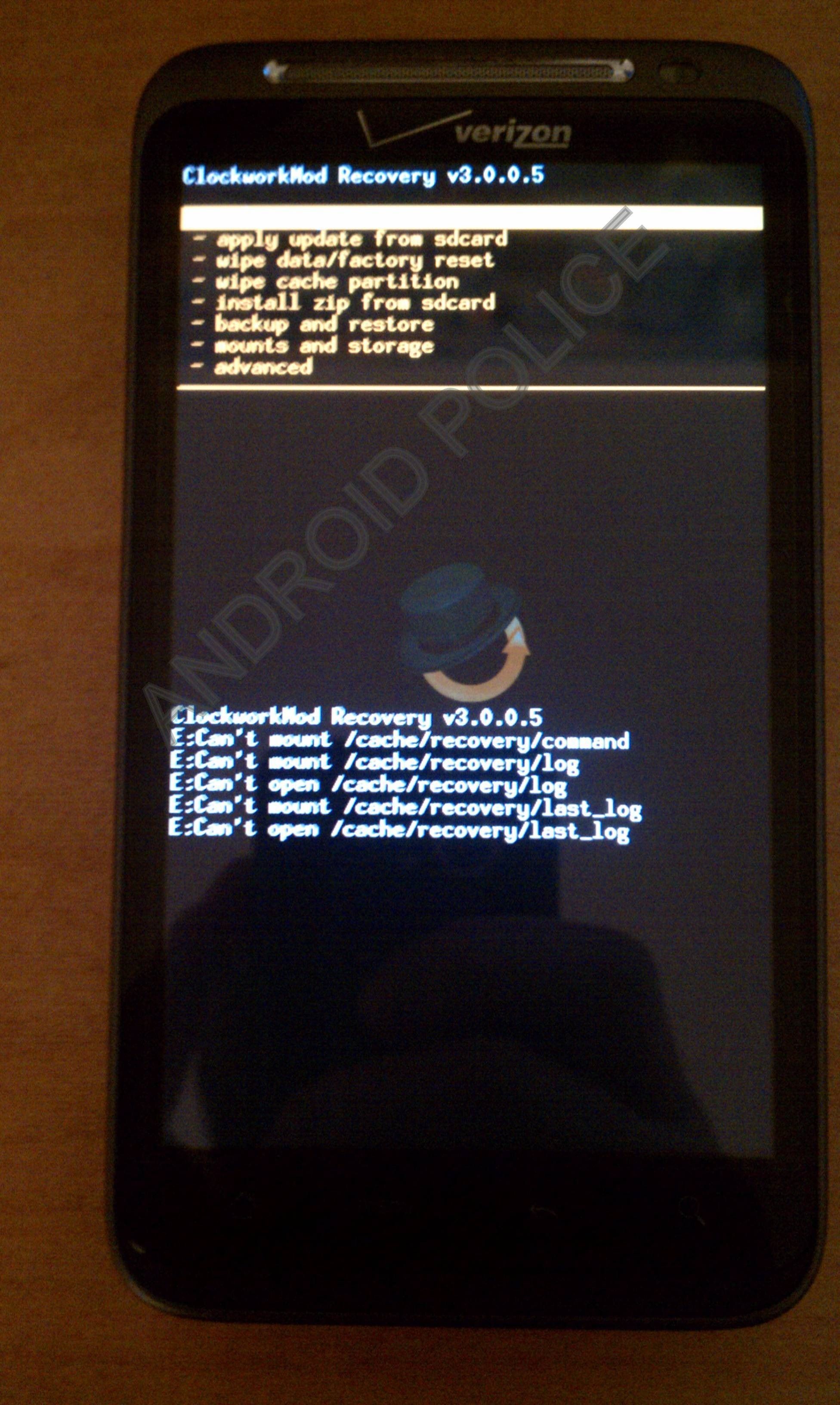HTC Thunderbolt Bootloader Unlocked, ClockworkMod Recovery Loaded, ROM ...