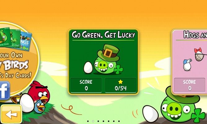 Angry Birds Seasons Updates For St. Patrick's Day, Brings The Drunken ...