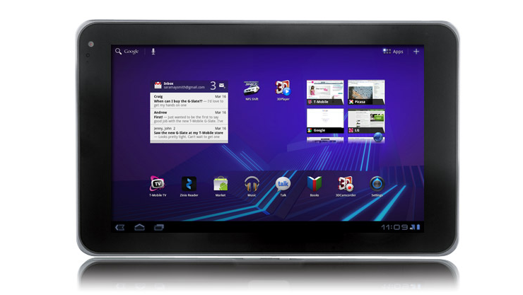 LG G-Slate Now Available At T-Mobile, Starting At $529.99 On-Contract ...