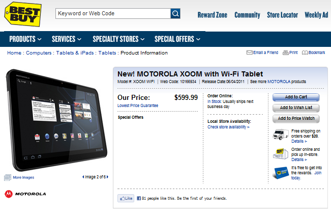Canucks Rejoice: Nexus S and Motorola Xoom Now Available In Canada