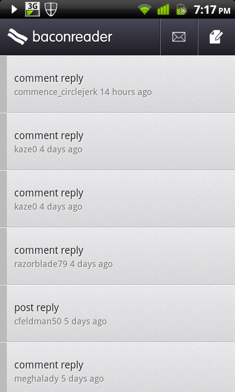 Baconreader Alpha: A Stylish New Reddit App For The r/Android Army