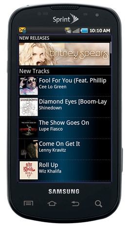 Sprint Unveils New Music Service For Android: Meet Sprint Music Plus
