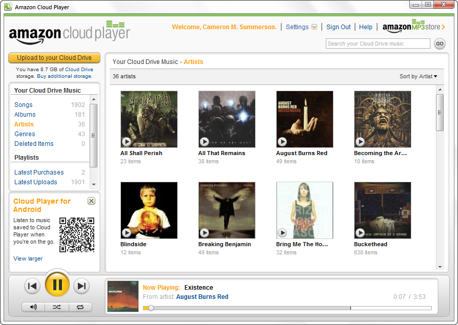 [Deathmatch] Google Music Beta Vs. Amazon Cloud Player