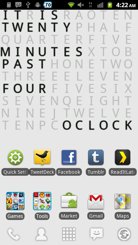 [New In The Market] Text Clock Pro Indulges Our Literacy With a Dynamic ...