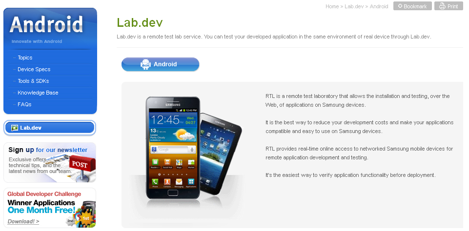 Samsung Launches Lab.dev Remote Device Testing Service For Developers