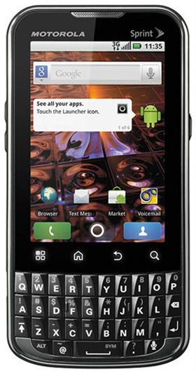 Sprint And Motorola Unveil Two New Blackberry Style Devices For ...