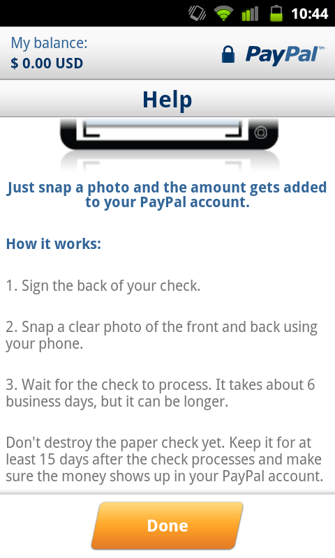 PayPal App Finally Gets Check Scan And Deposit, iPhone Users Have One ...