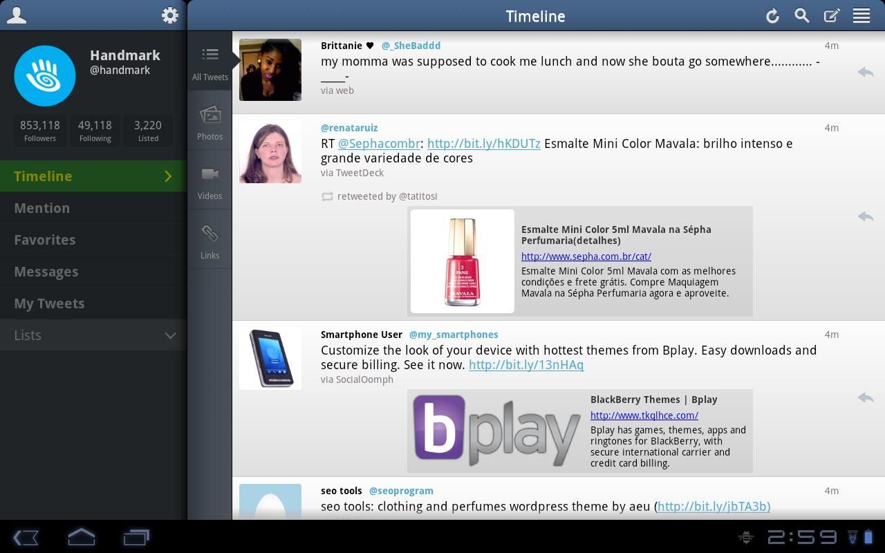 [New App] Tweetcaster HD For Honeycomb Lands In The Android Market