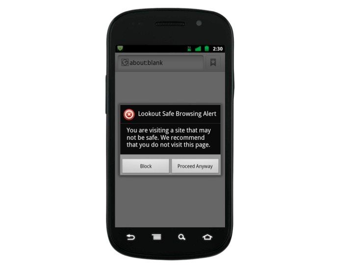 Lookout Mobile Security v6 Brings Safe Browsing To Android, Protects ...