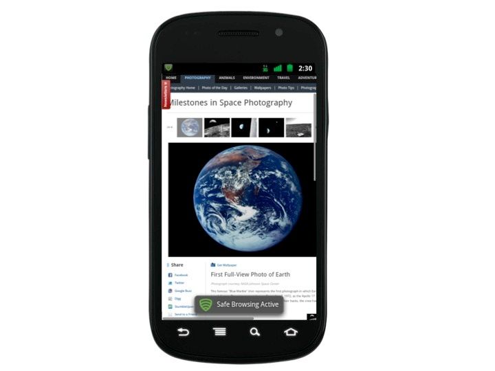 Lookout Mobile Security v6 Brings Safe Browsing To Android, Protects ...