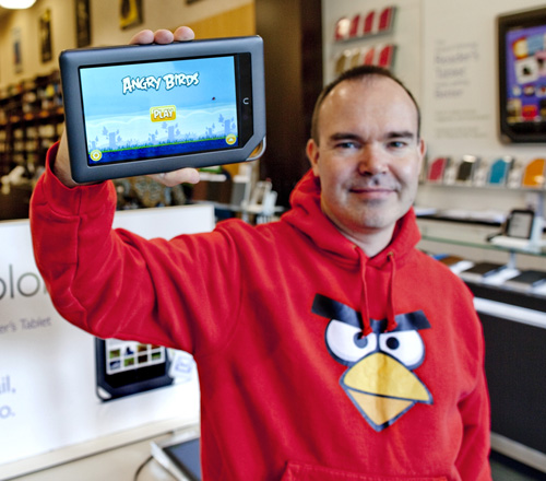 Play Angry Birds On Your Nook Color? Head Into Barnes And Noble For A ...