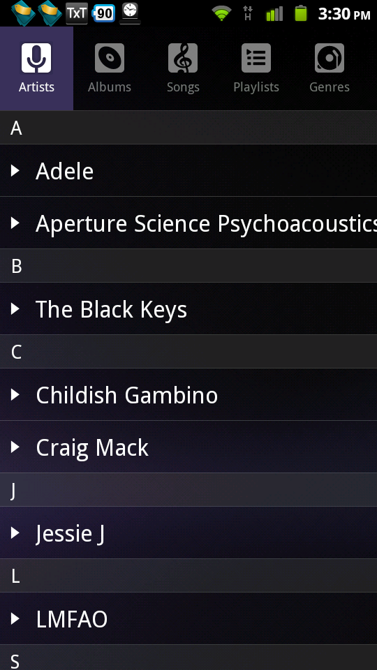 LauncherPro Developer Releases New App "UberMusic" To The Wilds of Beta