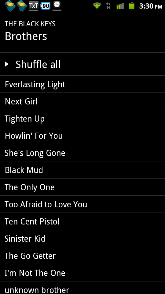 LauncherPro Developer Releases New App "UberMusic" To The Wilds of Beta