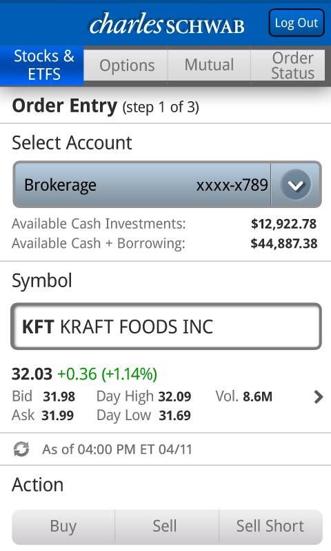 [Update: Now With Check Deposits] Schwab App Released For Android ...