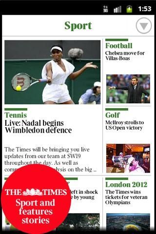 [New App] UK Newspaper The Times Hits The Android Market
