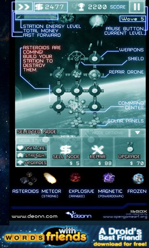 [New Game Review] Asteroid Tower Defense Is The New Angry Birds Of ...