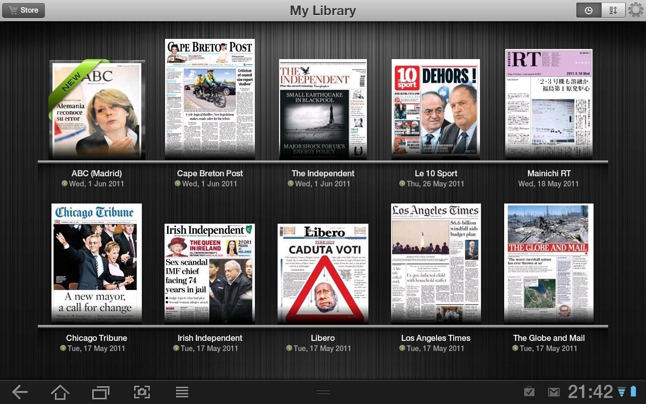 [New App] PressReader For Honeycomb Brings A Real Newspaper Experience ...
