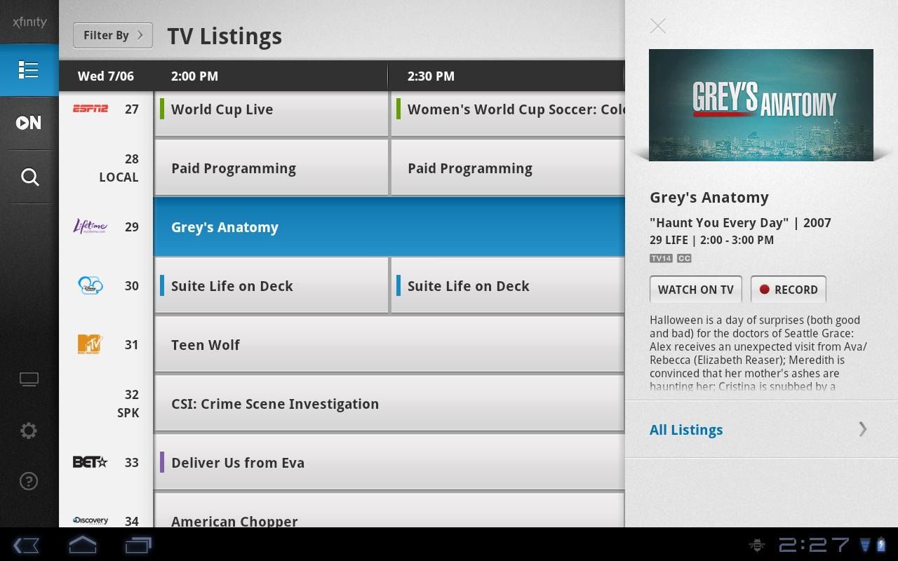 Comcast XFINITY TV App Updated With Honeycomb, Gingerbread Support ...