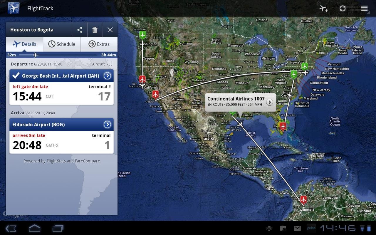 FlightTrack Gets Update, Now Optimized For Honeycomb