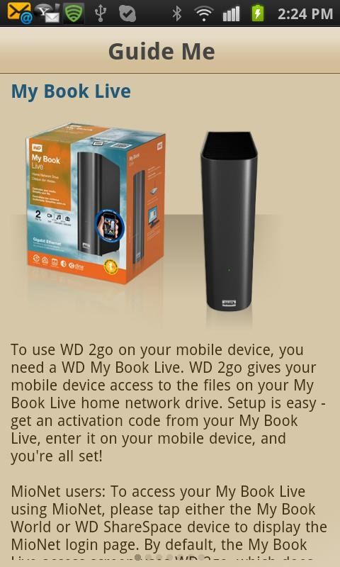 Western Digital Launches The WD 2go App Allowing My Book Live Customers ...