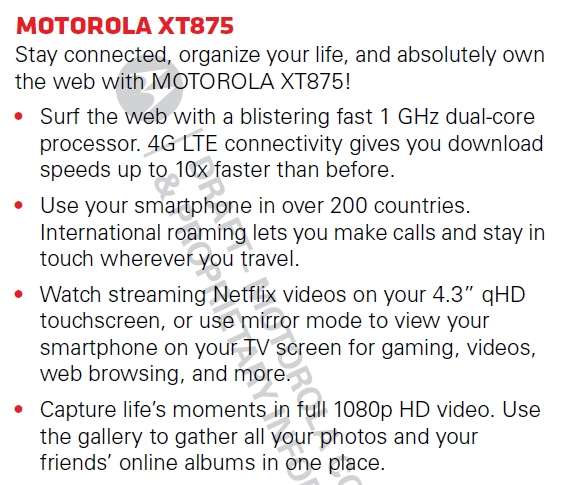 [Updated] FCC Filing Reveals Motorola Droid Bionic (XT875) Photos, User ...