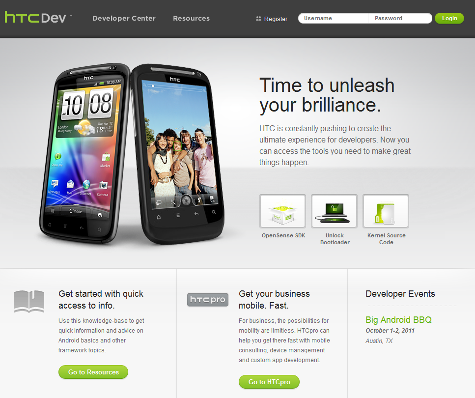 HTC Officially Opens Doors At HTCDev.com With The OpenSense Framework - Stereoscopic 3D And Pen ...