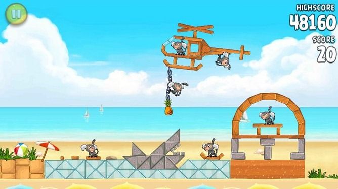 Angry Birds Rio Gets 'Airfield Chase' Update - 15 New Levels