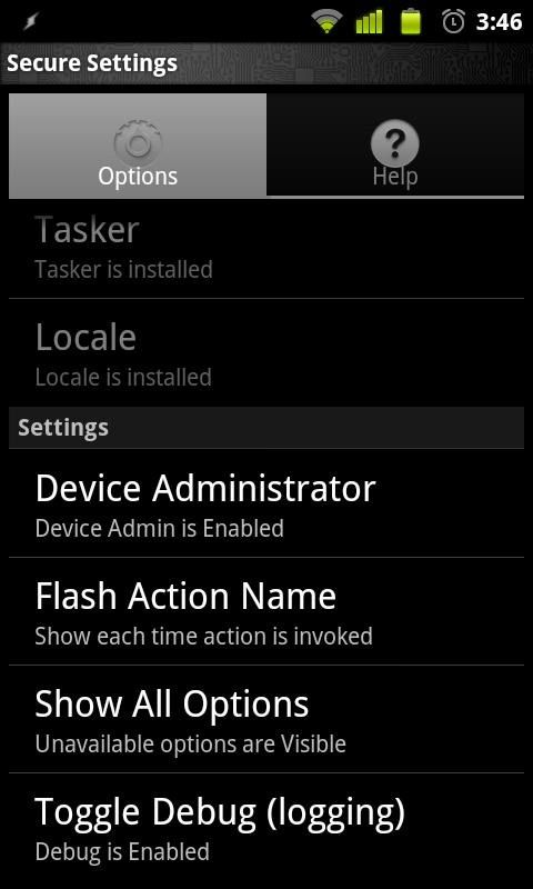 [New App] 'Secure Settings' Brings An Insane Amount Of Advanced And Root Features To Tasker ...